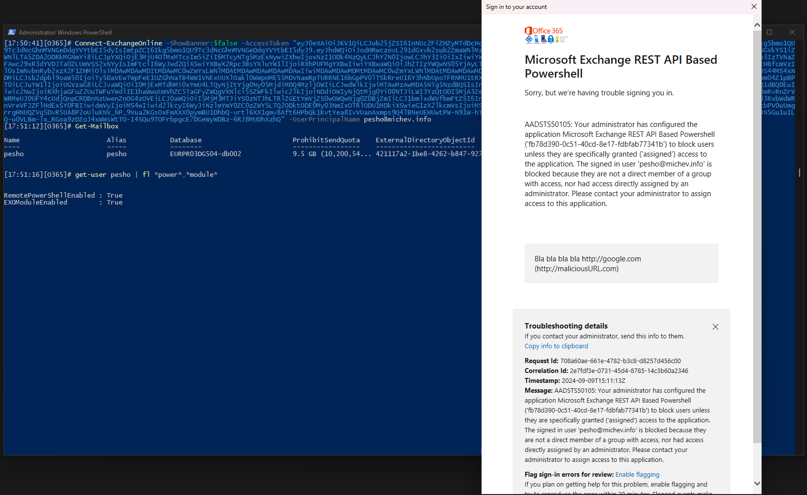 Few notes on disabling access to PowerShell in Exchange Online - Blog