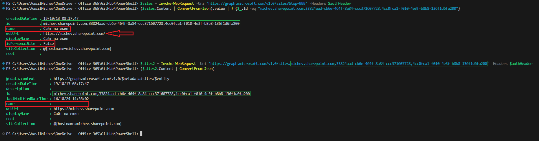 My experience working with SharePoint/OneDrive for Business item ...