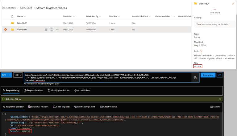 My experience working with SharePoint/OneDrive for Business item ...